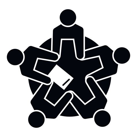 Group People Cohesion Icon Simple Style 15510991 Vector Art At Vecteezy