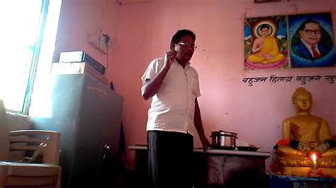 तथागत भगवान बुद्धांची जयंती २०१८ ला कारंजा बहिरम यथे साजरी करतांना