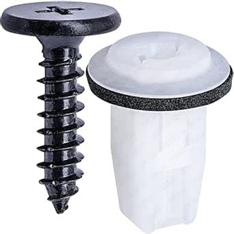 Amazon Rexka 20 Sets 5mm Fender Liner Bumper Cover Splash Shield