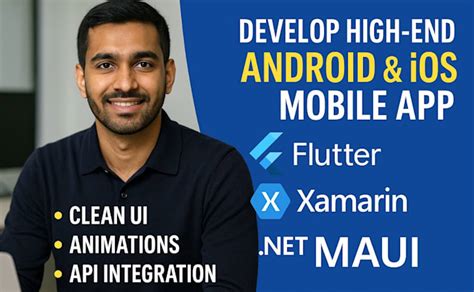 Develop High End Android And Ios Mobile App Using Flutter Xamarin Maui By Festus3 Fiverr