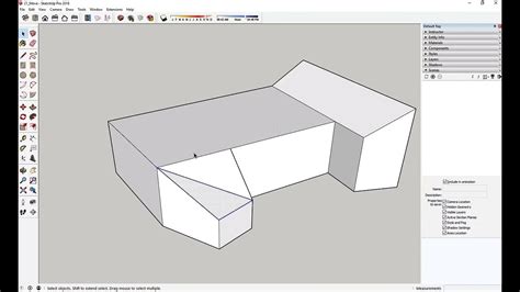 Sketchup Pro Tutorial 1 Class 26 Selection Advance Youtube