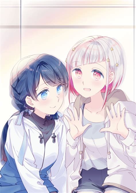 Murano Sayaka And Yugiri Tsuzuri Love Live And More Drawn By Mimori Cotton Heart Danbooru