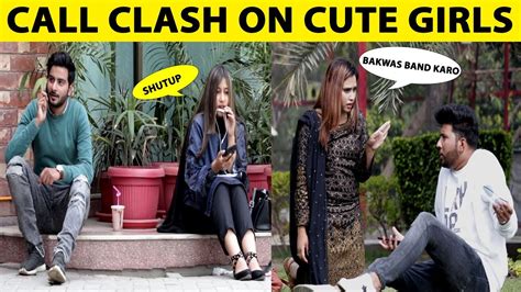 Call Clash Prank On Cute Girls University Of Lahore Lahori
