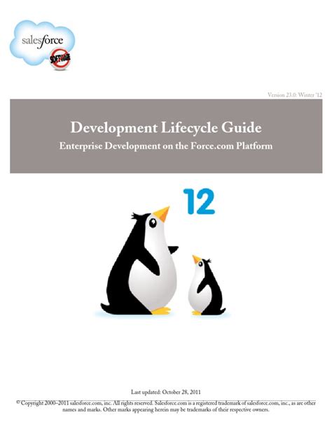 Sfdc Dev Lifecycle Salesforcecom Integrated Development Environment