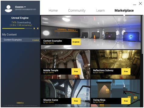 Résolu Unreal Engine 4 Disponible à 19€mois Publication Complète