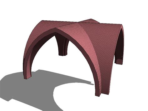 Solved Creating A Ribbed Cross Vault Revit 2014 Autodesk Community