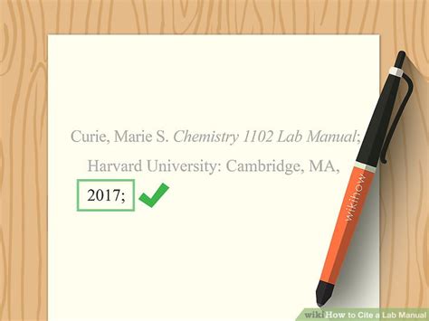 3 Ways To Cite A Lab Manual WikiHow