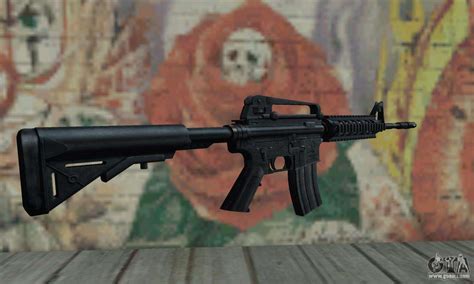 M4 Ris Carbine For Gta San Andreas