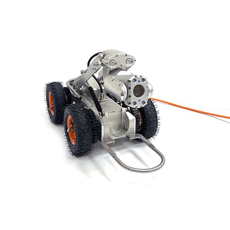 360 Rotation Report System Drain Sewer Pipeline Inspection Crawler