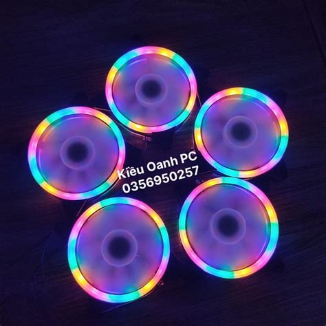 Mua Qu T T N Nhi T Fan Led Coolmoon S Rgb Led Kh Ng C N Hub Gi R