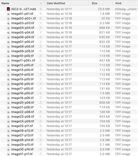Export Images From InDesign