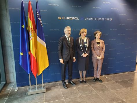 Ministerio Del Interior Grande Marlaska Aboga Ante Europol Y Eurojust