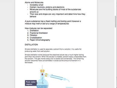Edexcel IGCSE Chemistry UNIT B Revision Teaching Resources