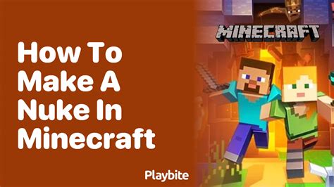 How To Make A Nuke In Minecraft Playbite