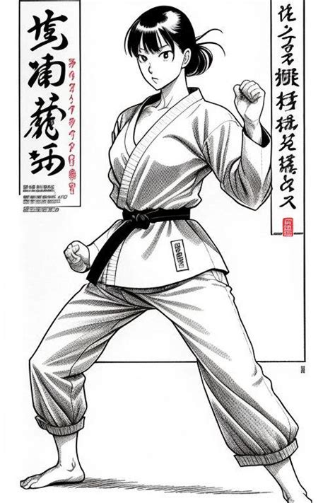 Karate Manga Style By Darky591976 On Deviantart