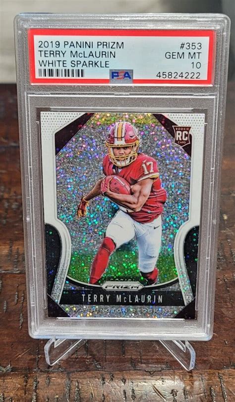 Terry Mclaurin 2019 Prizm 353 White Sparkle Ssp Price Guide