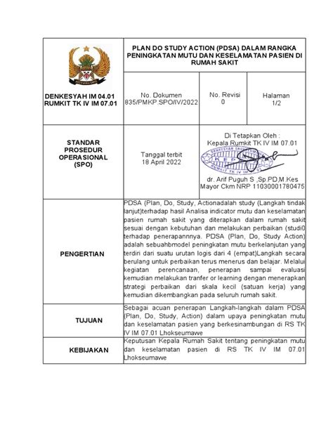 Spo Pdsa Pdf Karier And Perkembangan Sains And Matematika