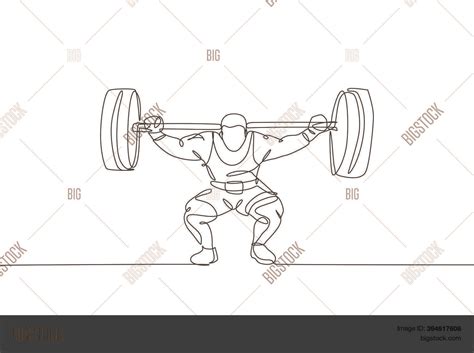 Single Continuous Vector And Photo Free Trial Bigstock