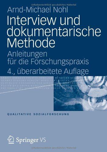 Interview Und Dokumentarische Methode Qualitative Sozialforschung By