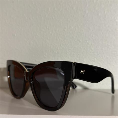 Polarized Le Specs Vacanze Cateye Tortoise Depop