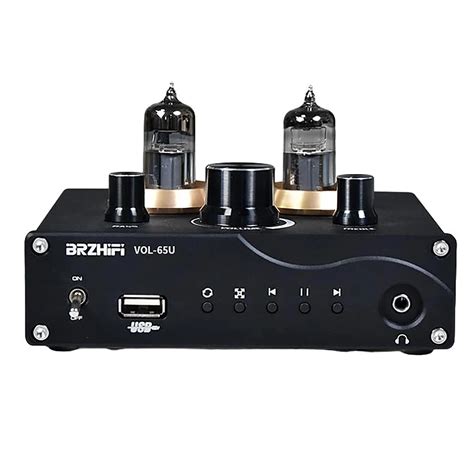 BRZHIFI VOL-65U BT5.0 Electronic Vacuum Tube Preamplifier – BrzHifi