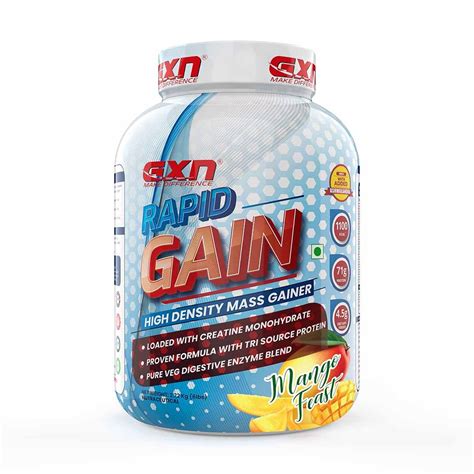 Gxn Rapid Gainer Protein Shop