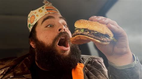 Burger King New Candied Bacon Whopper Review Youtube