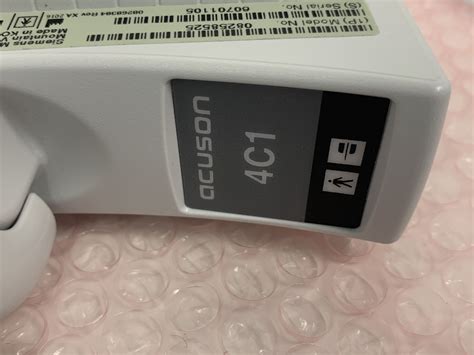 4c1 Convex Array Transducer Siemens Acuson S1000 S2000 S3000 Ultrasound General P N 08258525