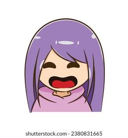 Cute Chibi Emote Pack Vector Stock Illustration Shutterstock