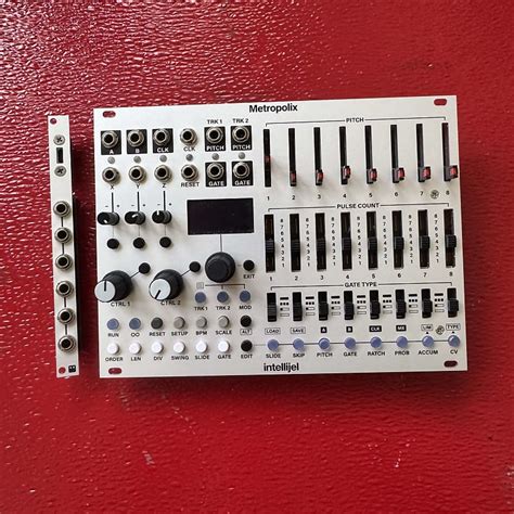 Intellijel Metropolix Performance Sequencer Eurorack Synth Reverb