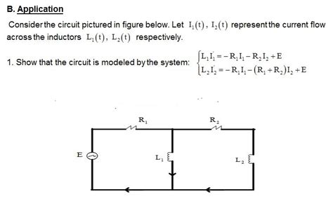 Solved B Application Considerthe Circuit Pictured In Figure Chegg