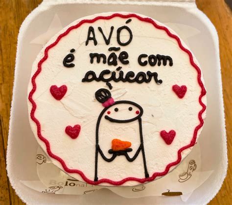 BentÔ AvÓs AvÓ É MÃe Com AÇÚcar Bolo Na Hora