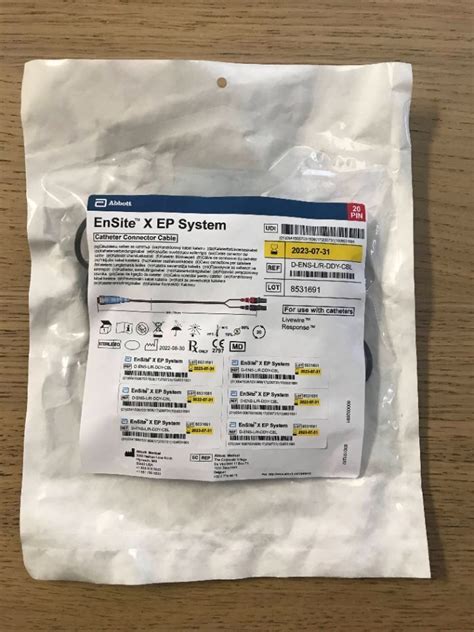 New Abbott D Ens Lr Ddy Cbl Ensite X Ep System Catheter Connector
