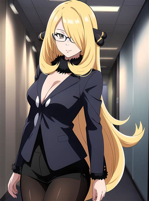 Cynthia Pokemon Elegant 3 By Lelouchzero90 On Deviantart