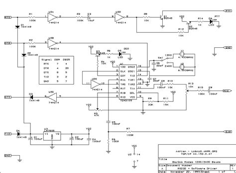 Packet Radio The Baycom Modem At 2400 Bauds Daniel Stolfis Web Page