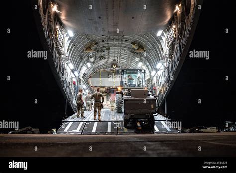 Uscentcom Undisclosed Location 9th Nov 2023 U S Air Force Airmen Assigned To The Central