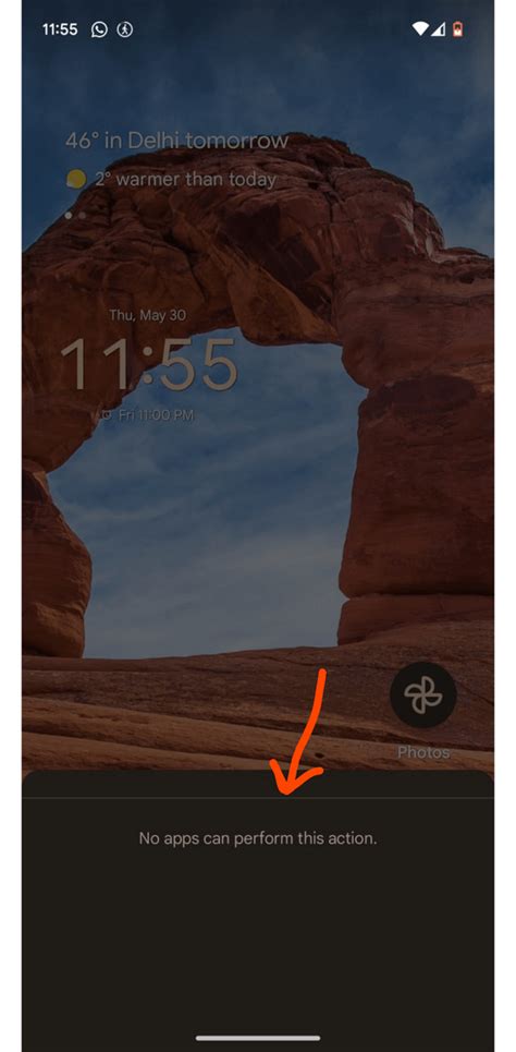 No Apps Can Perform This Action Rpixel6