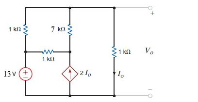 Solved Find Vo In The Network In Figure Using Nodal Chegg