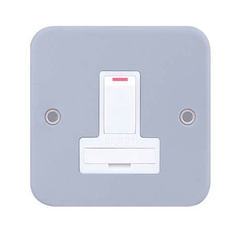 13 Amp Fused Connection Unit Dp Switched Range Selectric Metal Clad Express Electrical