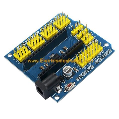 Nano Io Io Expansion Sensor Shield Module For Arduino Uno R3 Nano V30