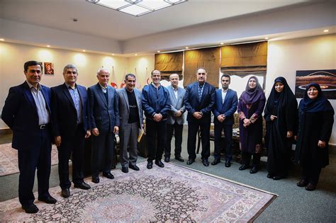 دیدار با اساتید هیئت علمی دانشگاه تهران کمیته ملی المپیک جمهوری