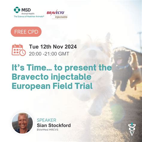 The Webinar Vet On Linkedin 🗓 Its Time To Unveil The Bravecto Injectable European Field…