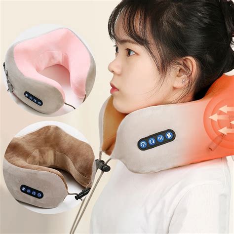 Massageador De Pesco O Port Til Em Forma De U El Trico Carregamento Usb