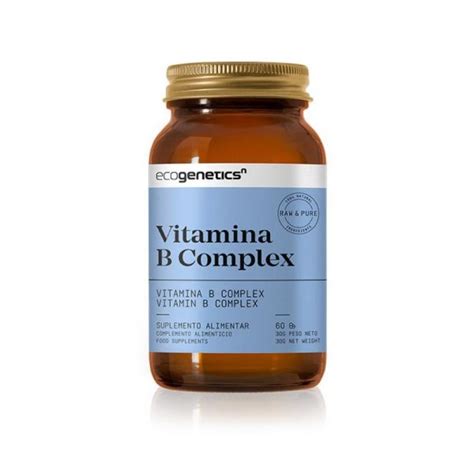 Vitamina B Complex 60 Cápsulas Ecogenetics Lifenatura