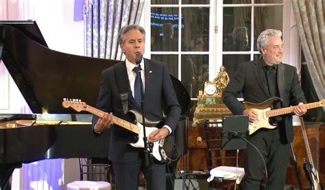 Us Secretary Of State Antony Blinken Launches Global Music Diplomacy