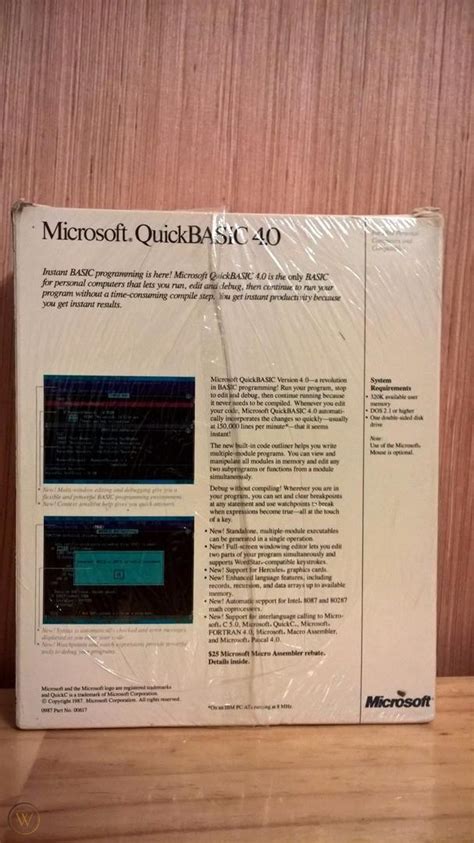 Microsoft Quick BASIC Compiler Microsoft Free Download Borrow And Streaming