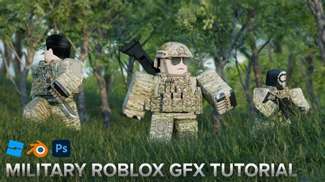 Military Roblox Gfx Tutorial 2024 Youtube