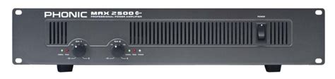 Phonic Max 2500 Plus 1500w Power Amplifier