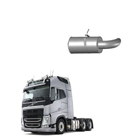 Escapamento Silencioso Traseiro Volvo Fh Fn Original BRSUL Escapamento De Carro Magazine Luiza