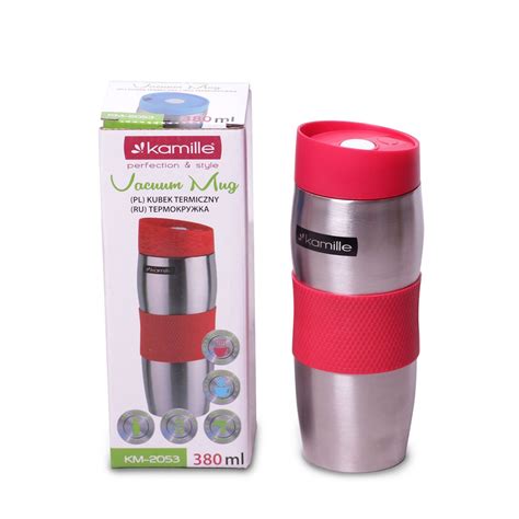 Kubek Termiczny Termos Butelka Bidon 380ml KAMILLE 6985837170